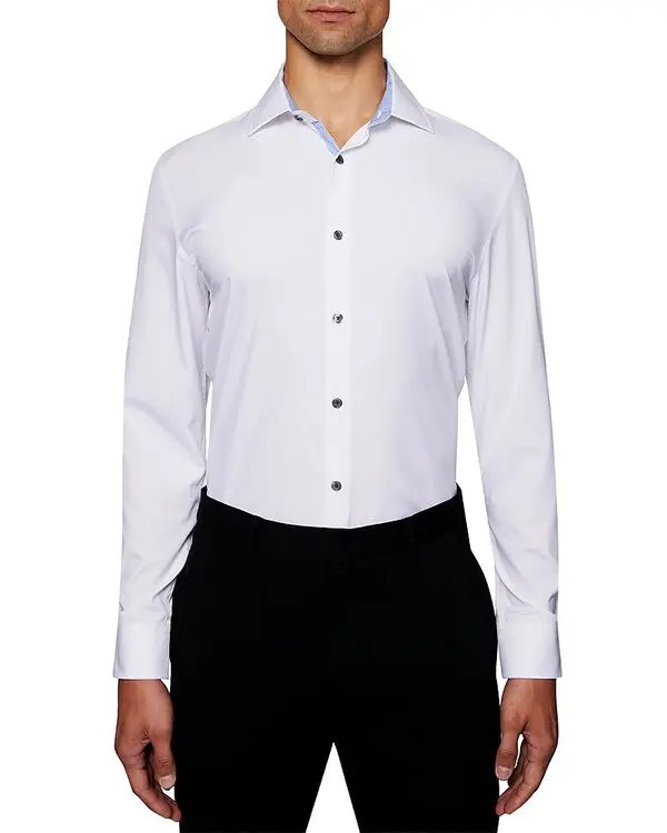 WRK Slim Fit Performance Solid Dress Shirt