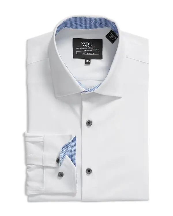 WRK Slim Fit Performance Solid Dress Shirt