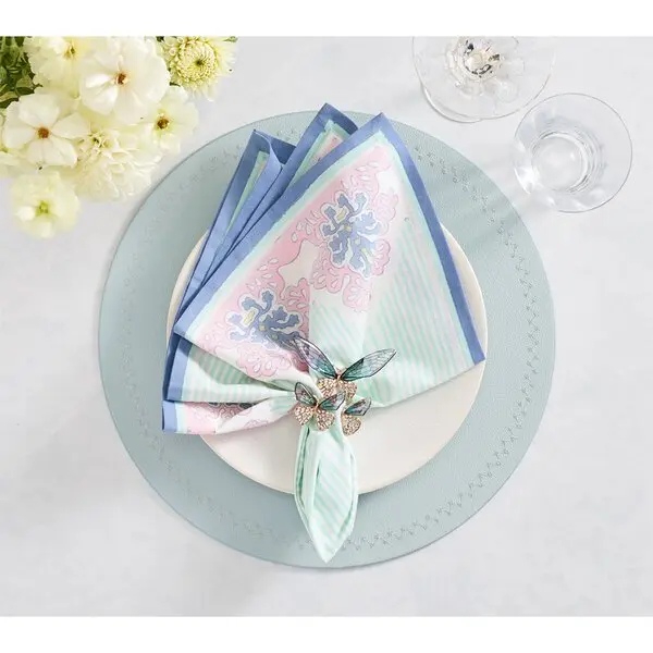 KIM SEYBERT Starry Night Placemat - Periwinkle