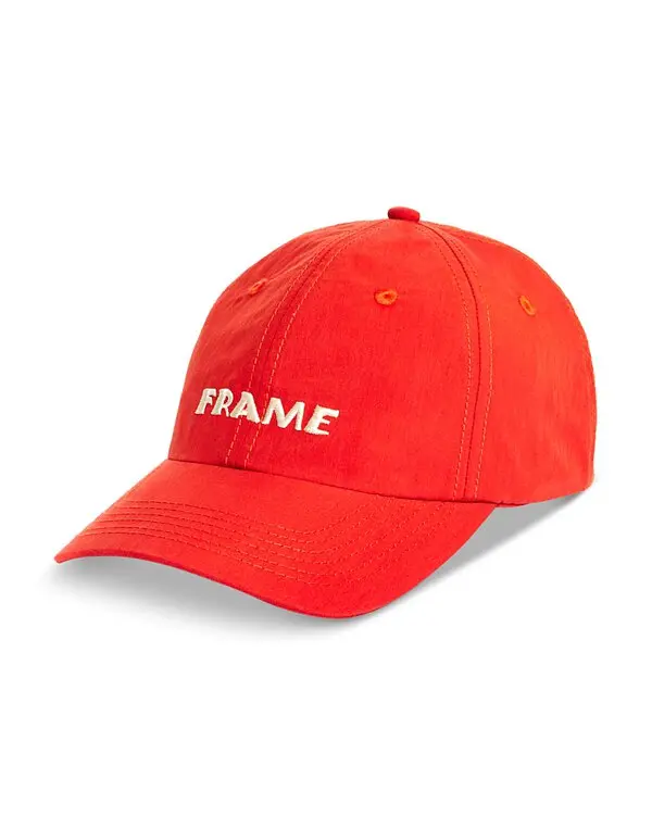 FRAME Logo Baseball Cap - Washed Red
