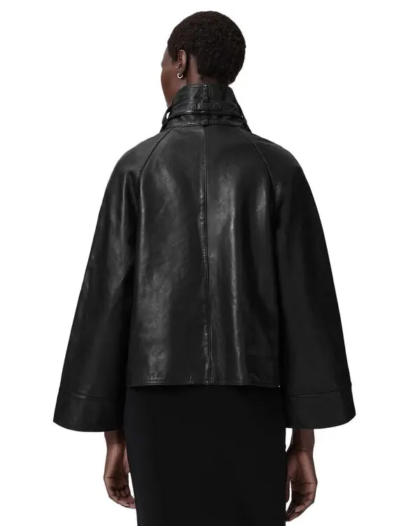 ALLSAINTS Rhodes Leather Jacket - Black