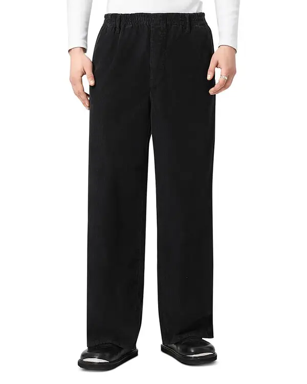 ALLSAINTS Sabbath Cord Trousers - Washed Black