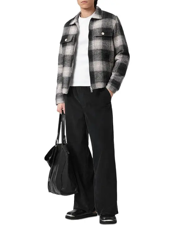 ALLSAINTS Sabbath Cord Trousers - Washed Black