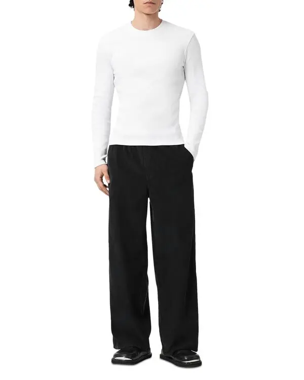 ALLSAINTS Sabbath Cord Trousers - Washed Black