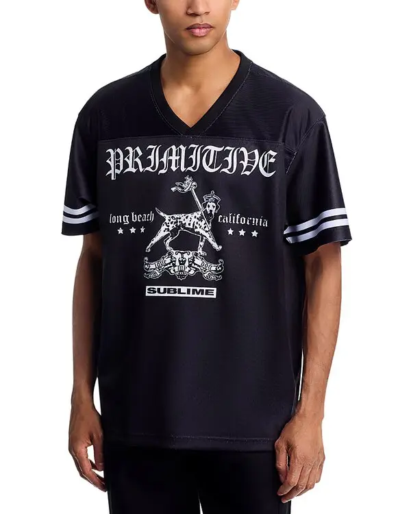 PRIMITIVE SKATE X Sublime Lou Logo Jersey T-shirt