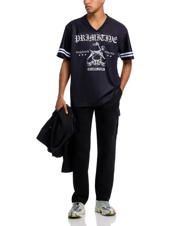 PRIMITIVE SKATE X Sublime Lou Logo Jersey T-shirt