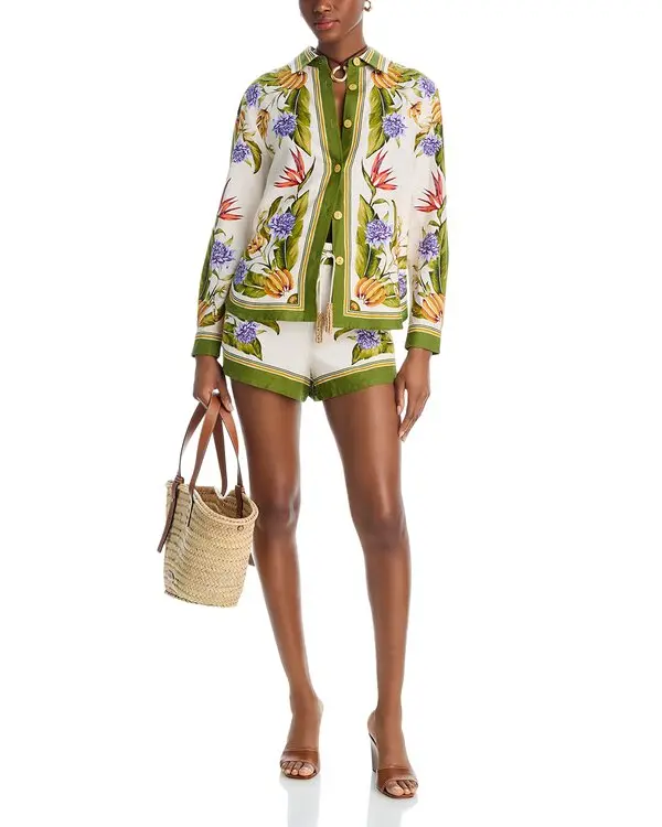 Farm Rio Scarf Sand Shorts - Tropical