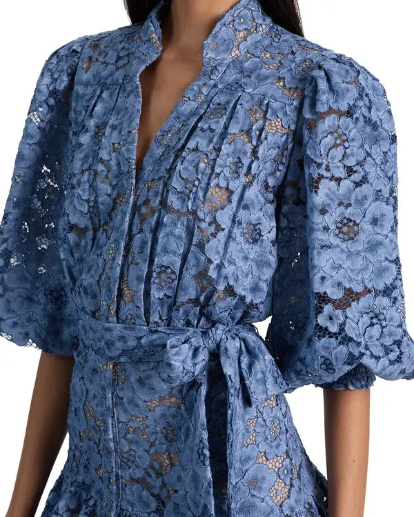 Alice + Olivia Cora Voluminous Tiered Dress