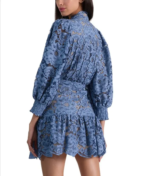 Alice + Olivia Cora Voluminous Tiered Dress