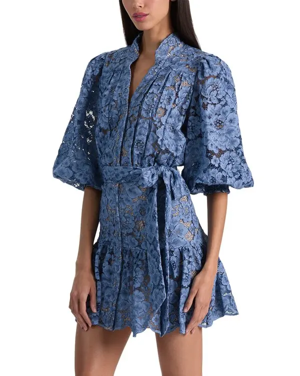 Alice + Olivia Cora Voluminous Tiered Dress