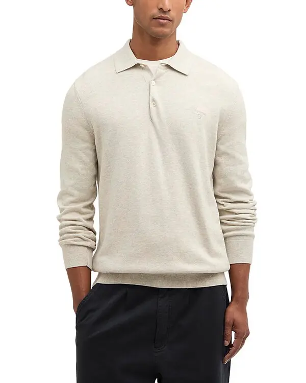 Barbour Pima Knit Polo Shirt - Neutral