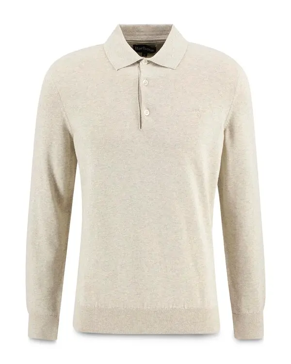 Barbour Pima Knit Polo Shirt - Neutral