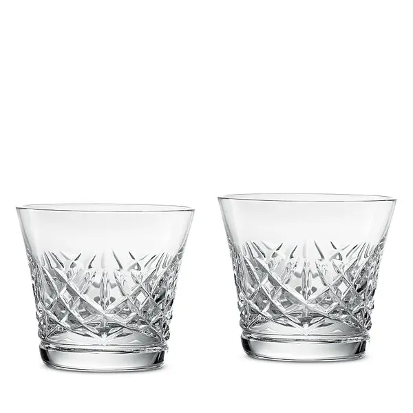 THE MARTHA, BY BACCARAT Everyday Aria Tumbler, Set Of 2 - Clear/gold
