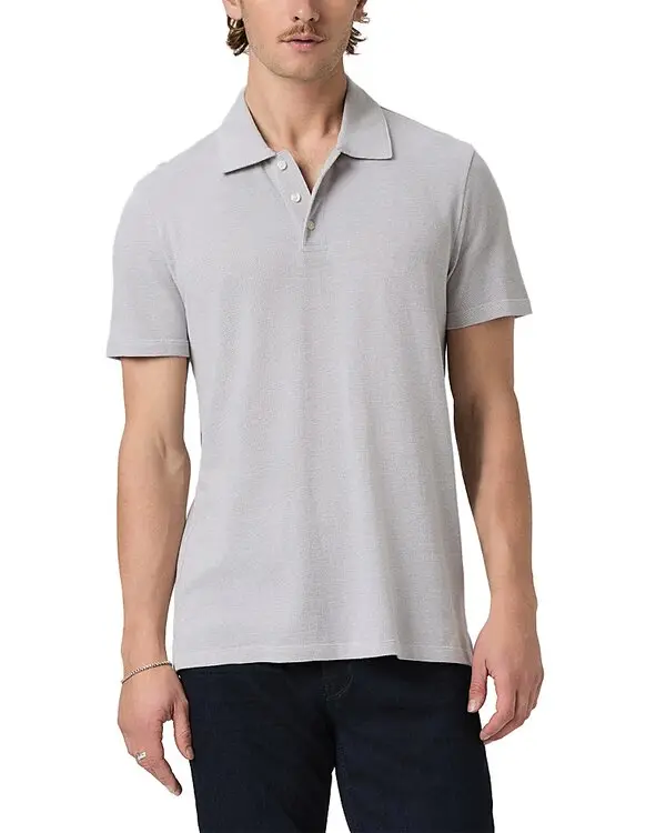 Paige Demille Polo Shirt - Light Gray Combo