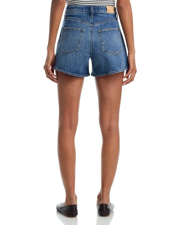 Paige Dani Front Yoke Denim Shorts