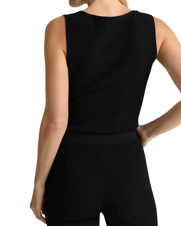 St. John Amy Fit Venezia Knit Tank Top