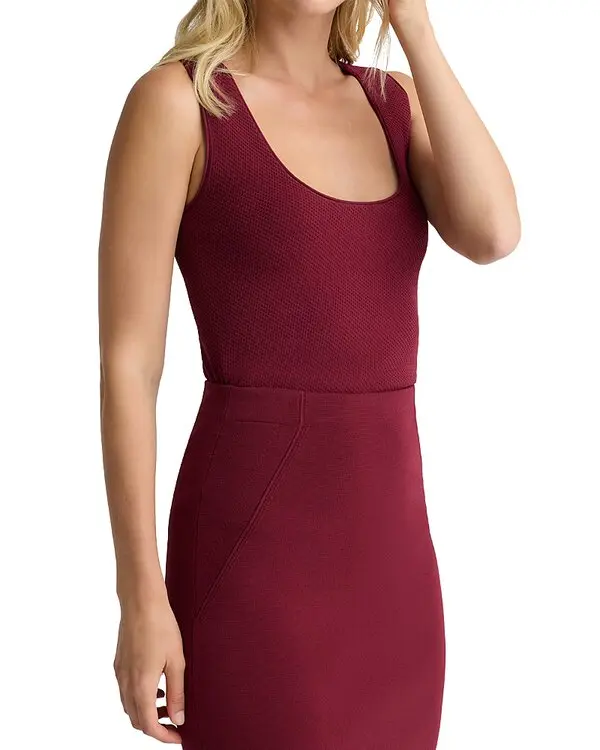 St. John Amy Fit Venezia Knit Tank Top