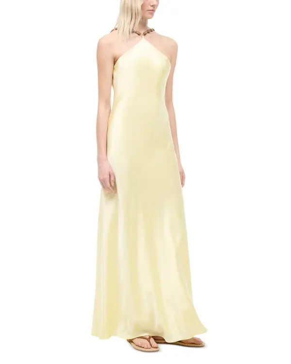 Staud Cadence Maxi Dress - Key Lime