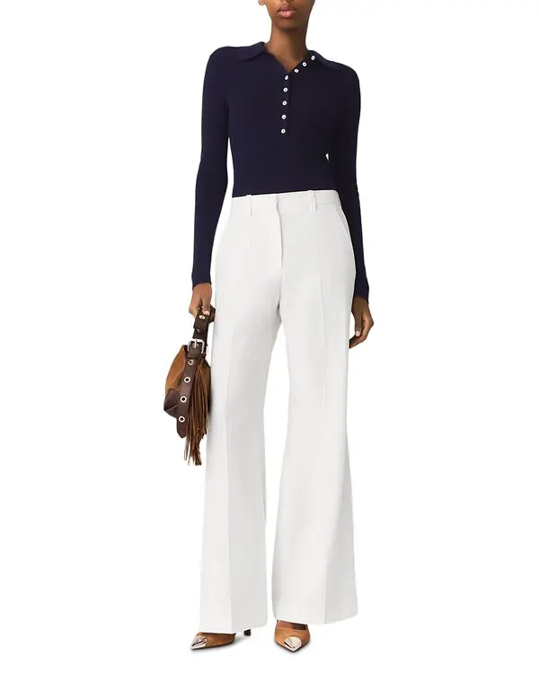Maje Suit Trousers - White