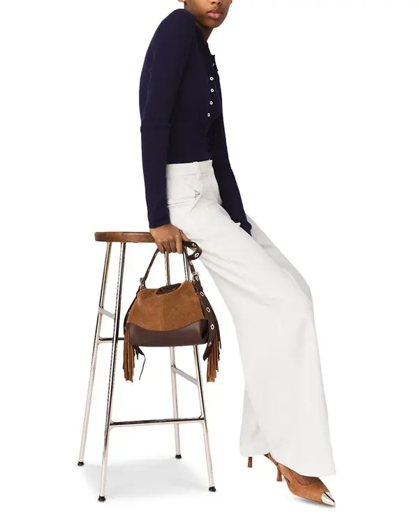 Maje Suit Trousers - White