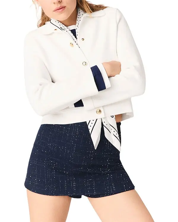 Maje Skort - Navy