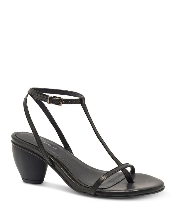 Free People La La Land Strappy Sandals - Black