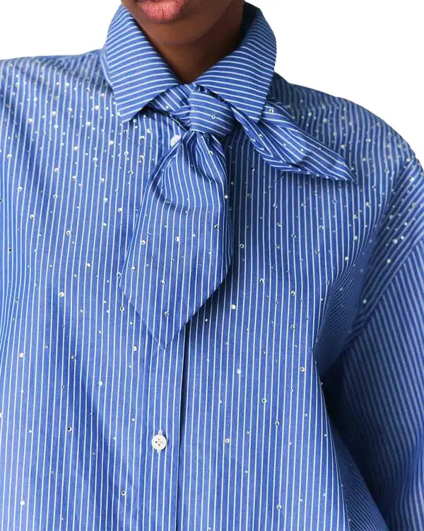 Maje Shirt With Removable Handkerchief