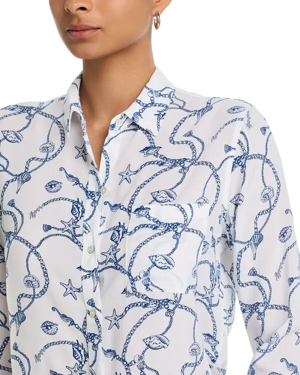 Rails Josephine Print Shirt - Nautical Chains