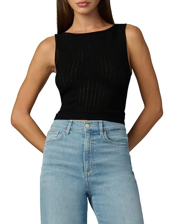 Joe's Jeans Crochet Boatneck Tank