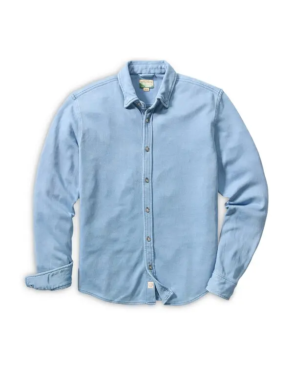 Marine Layer Pacifica Stretch Shirt - Indigo