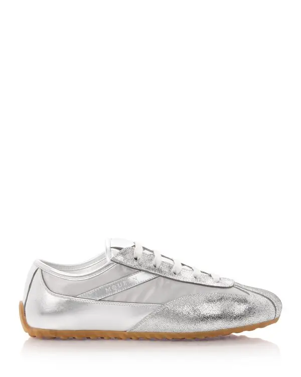Alexander McQueen Suede And Nylon Sneakers