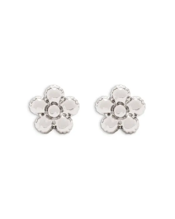 Marc Jacobs Daisy Balloon Stud Earrings - Silver