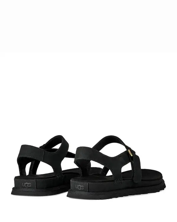 UGG Toe Post Sandals - Black