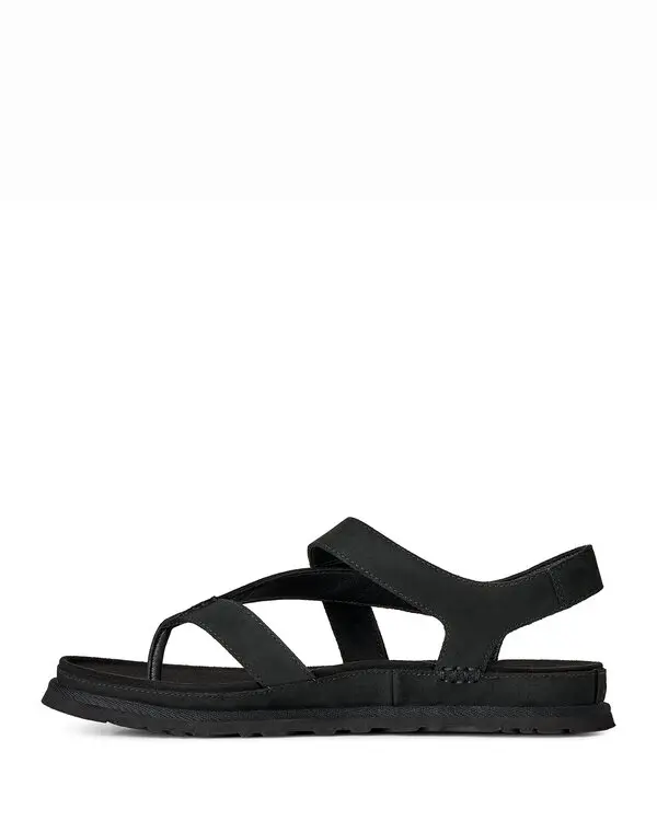 UGG Toe Post Sandals - Black