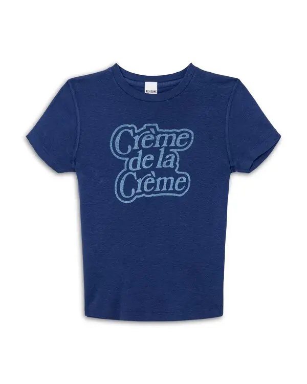 RE/DONE 90s Creme De La Creme Tee