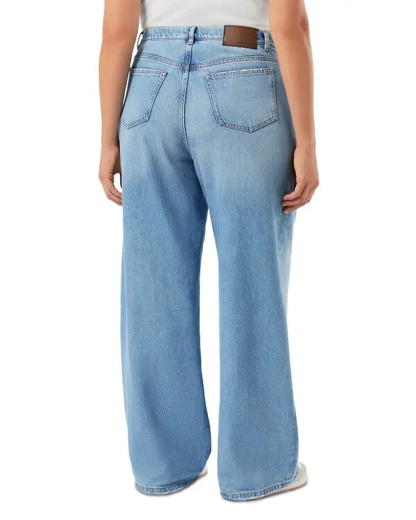 Marina Rinaldi Plus High-rise Denim Pants