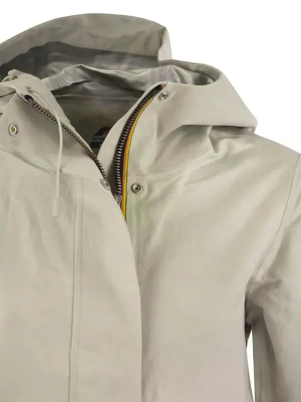 K-WAY Hooded Flap-pocket Jacket