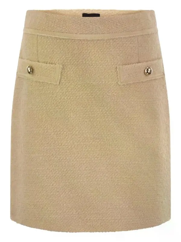 FAY Bouclé Mini Skirt