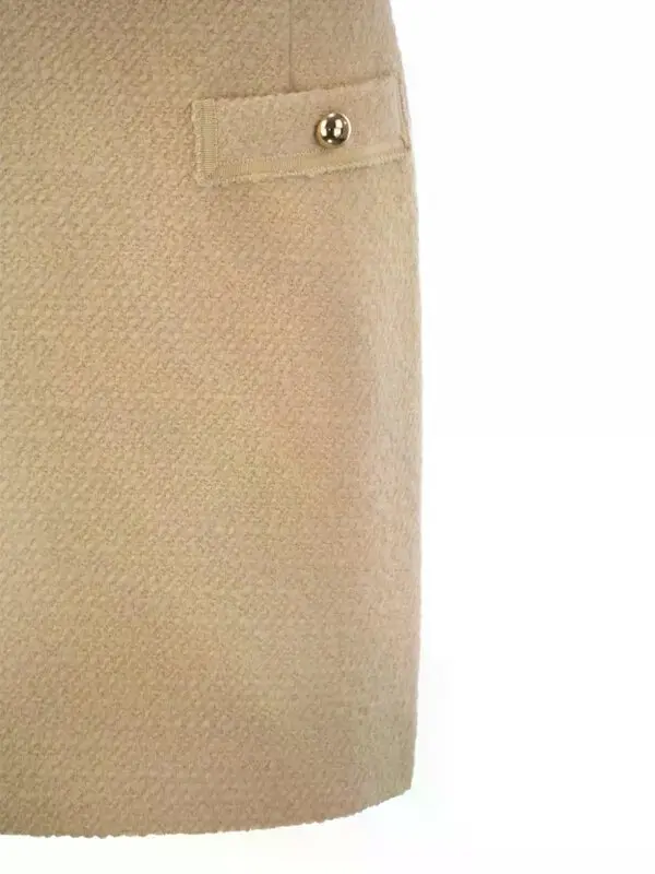 FAY Bouclé Mini Skirt