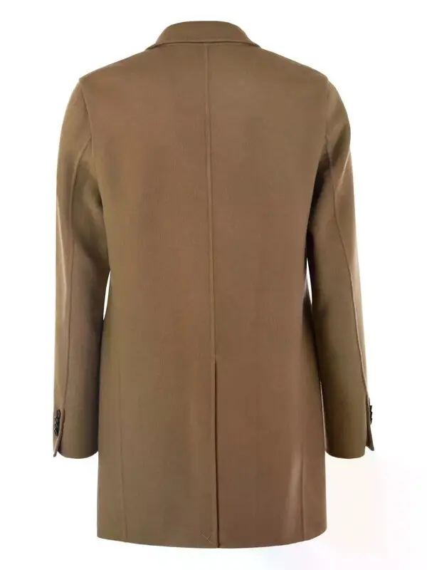 PALTO' Double-breasted Peak Lapels Coat