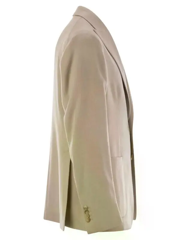 Tagliatore Patch-pocket Two-button Jacket - Neutrals