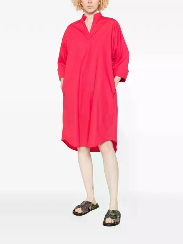 ROBERT FRIEDMAN V-neck Shirt Dress