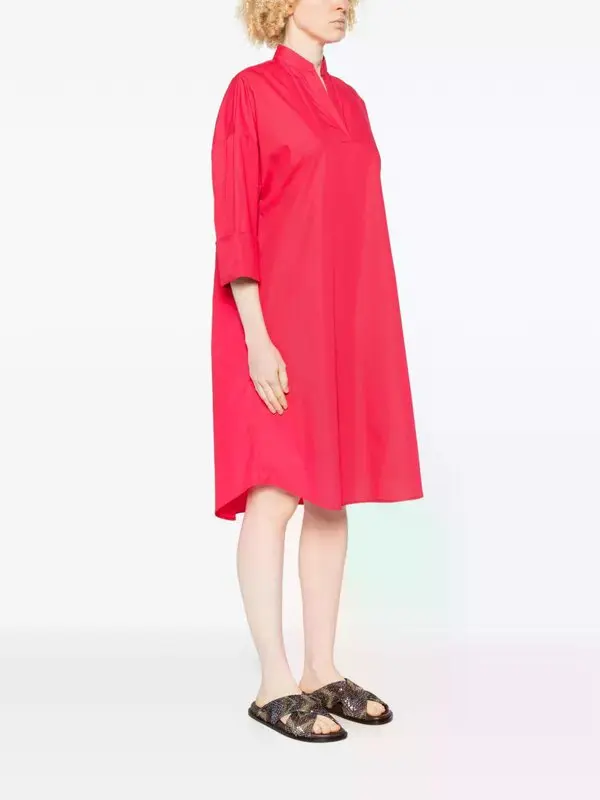 ROBERT FRIEDMAN V-neck Shirt Dress