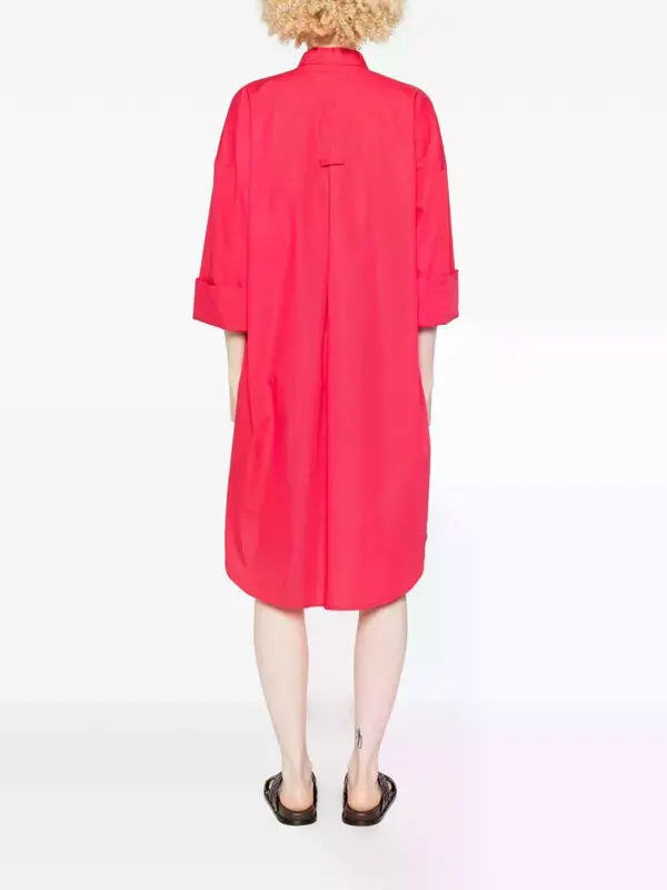 ROBERT FRIEDMAN V-neck Shirt Dress