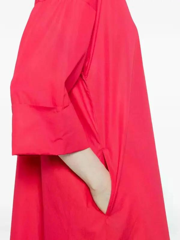 ROBERT FRIEDMAN V-neck Shirt Dress