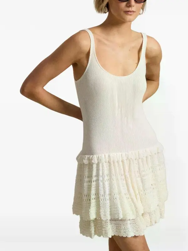 Polo Ralph Lauren Tiered Day Dress - Neutrals