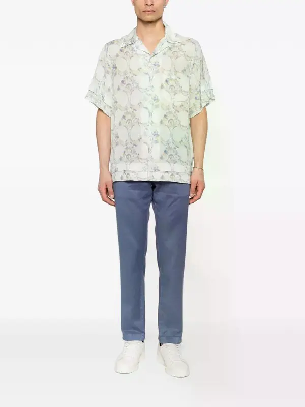 Jacob Cohen Button Trousers - Blue