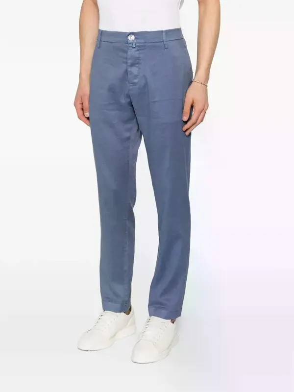 Jacob Cohen Button Trousers - Blue