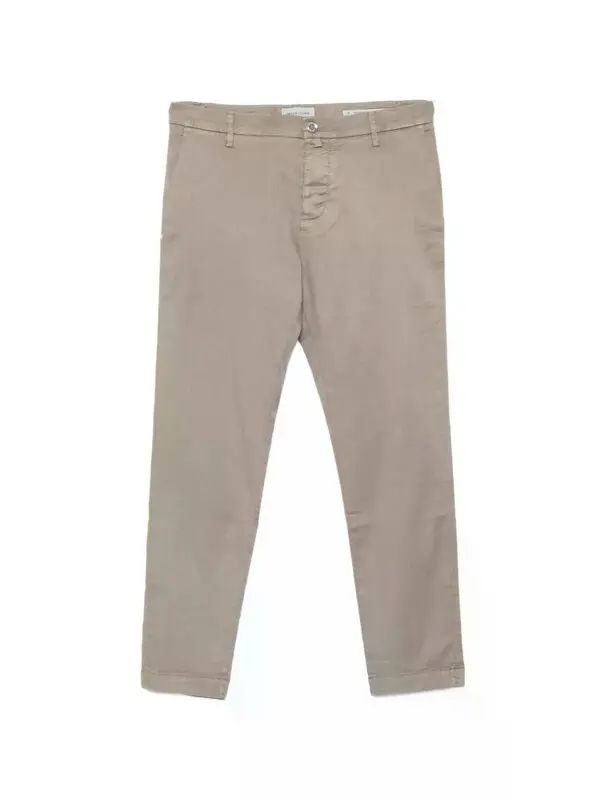 Jacob Cohen Button Trousers - Neutrals