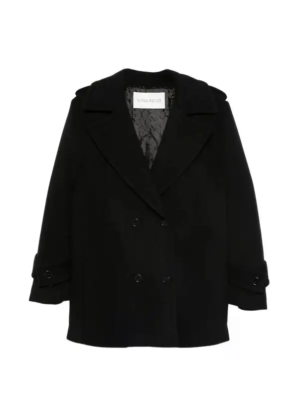 Nina Ricci Double-breasted Reefer Coat